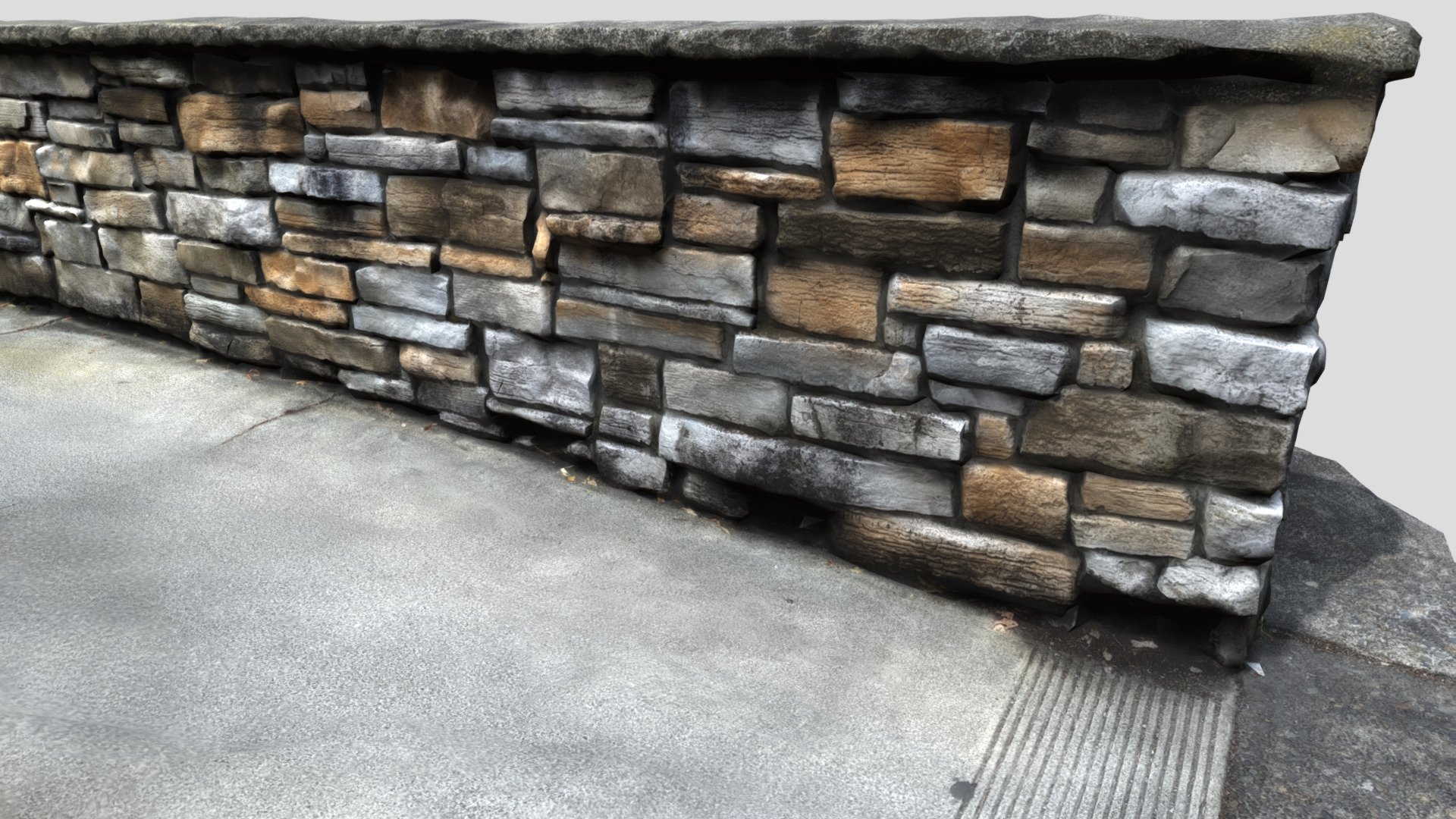 Bank Wall Scan - Raw 3d Scan - Download Free 3D model by Eve Bat ...