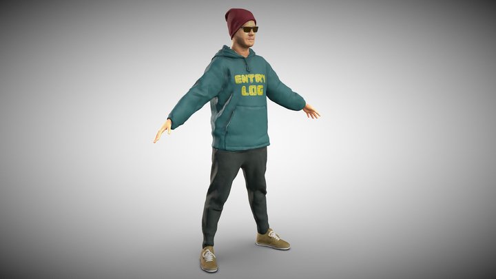 Person 3D models - Sketchfab