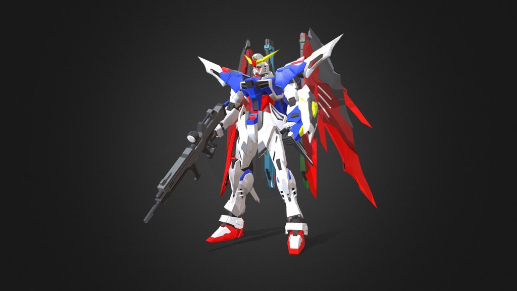 Anime_Gundam - A 3D model collection by F34R (@XF34RX) - Sketchfab