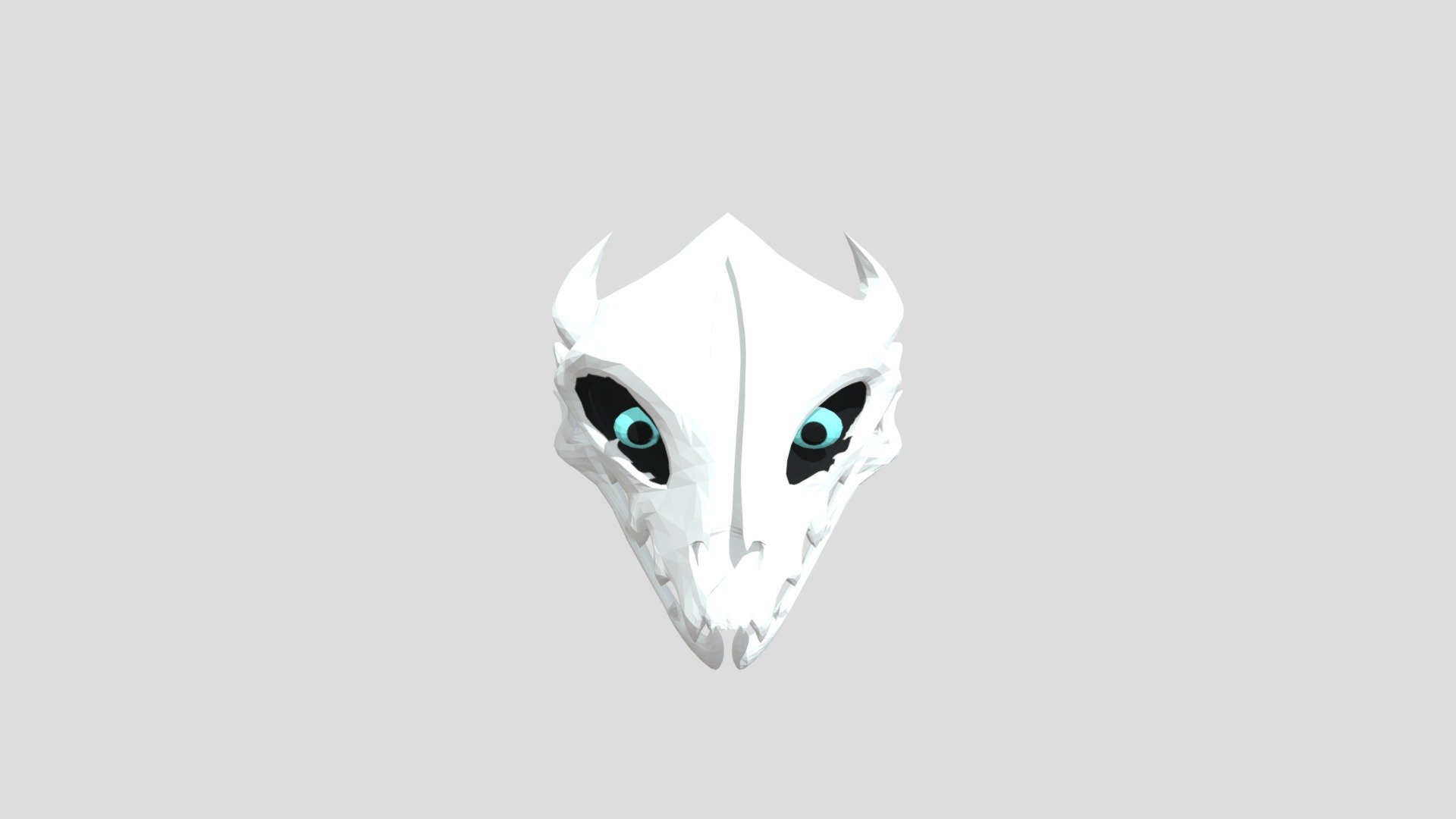 Gaster Blaster Boi (Colored) - Download Free 3D model by OmniDev ...
