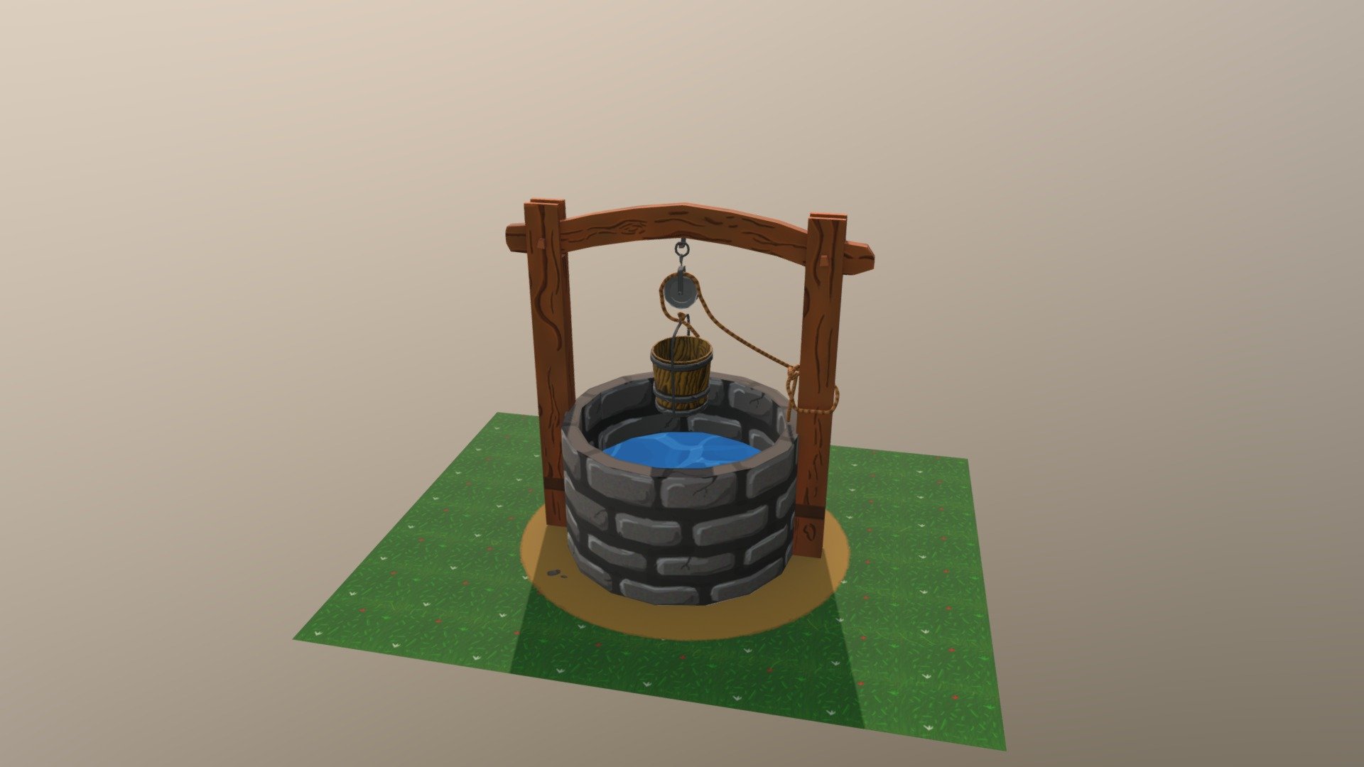 Well - 3D model by Leeyun [45025ea] - Sketchfab