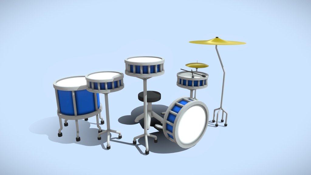 Musical Instruments - A 3D model collection by YieldingMist206 - Sketchfab