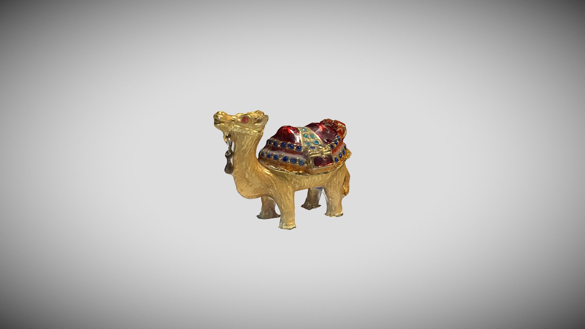 Golden jeweled camel - Download Free 3D model by mvksxx [4502f8f ...