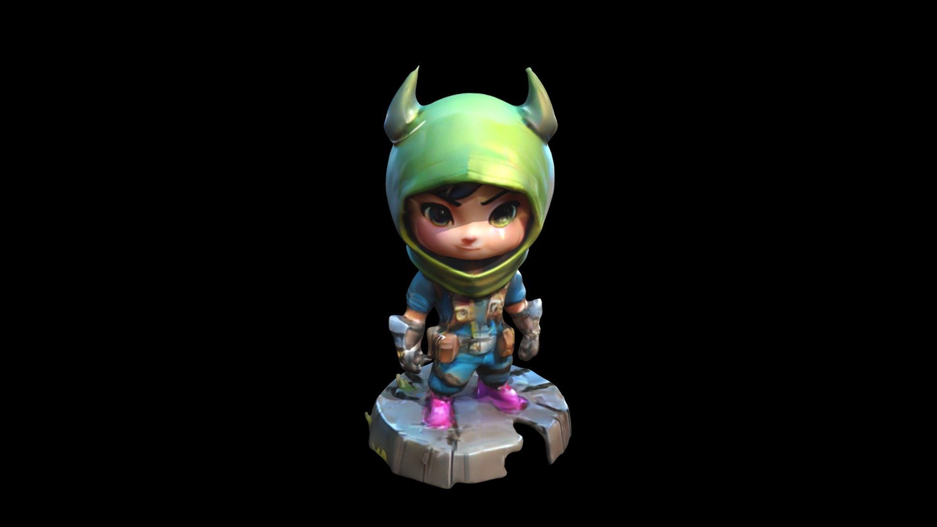 Champ (Pulverizer) - a fantasy fighter ready for - Download Free 3D ...