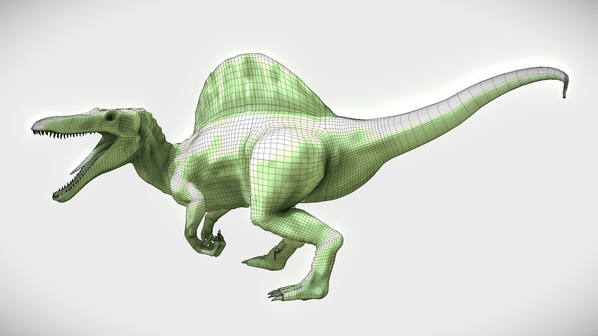 Spinosaurus - 3D model by V.M. Úbeda (@bboypiku) [4506995] - Sketchfab