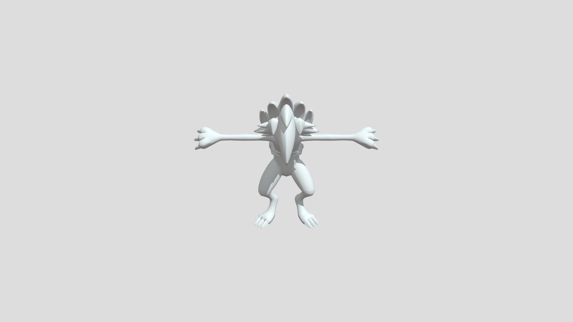 Lycanroc midnight - Download Free 3D model by LunaEagle [4506c46 ...