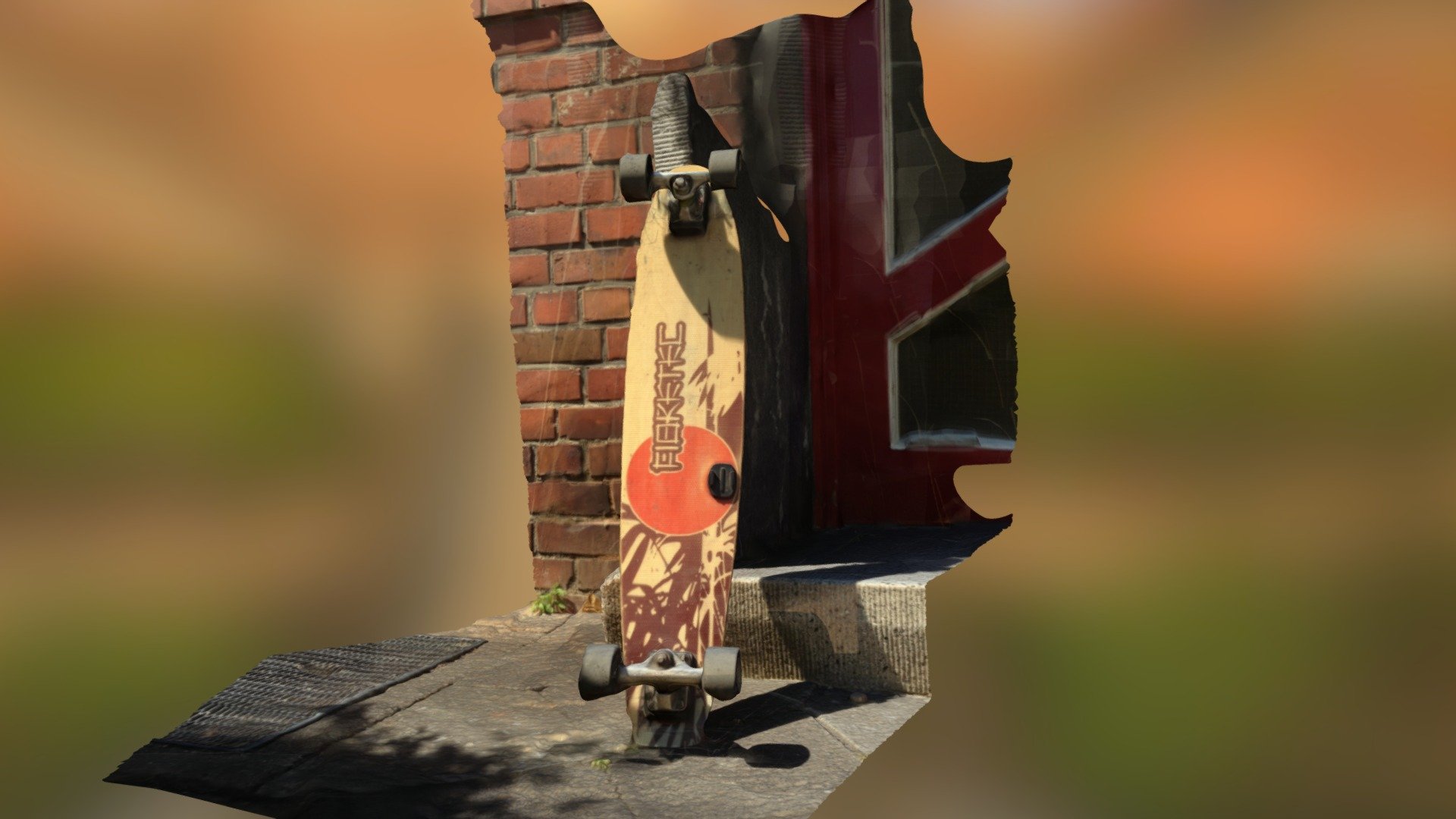 Fibretech Slalom Longboard - 3D model by switzerbaden [45073e2] - Sketchfab