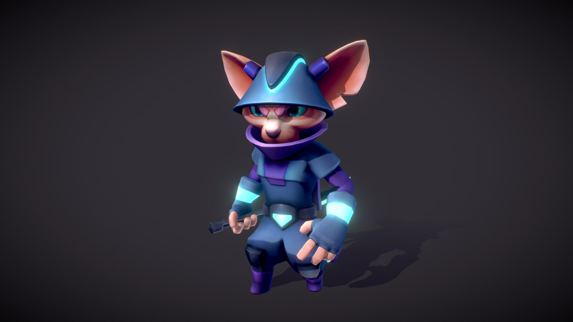 Assasin Cat Anims - Preview - 3D model by BitGem [4508fb8] - Sketchfab