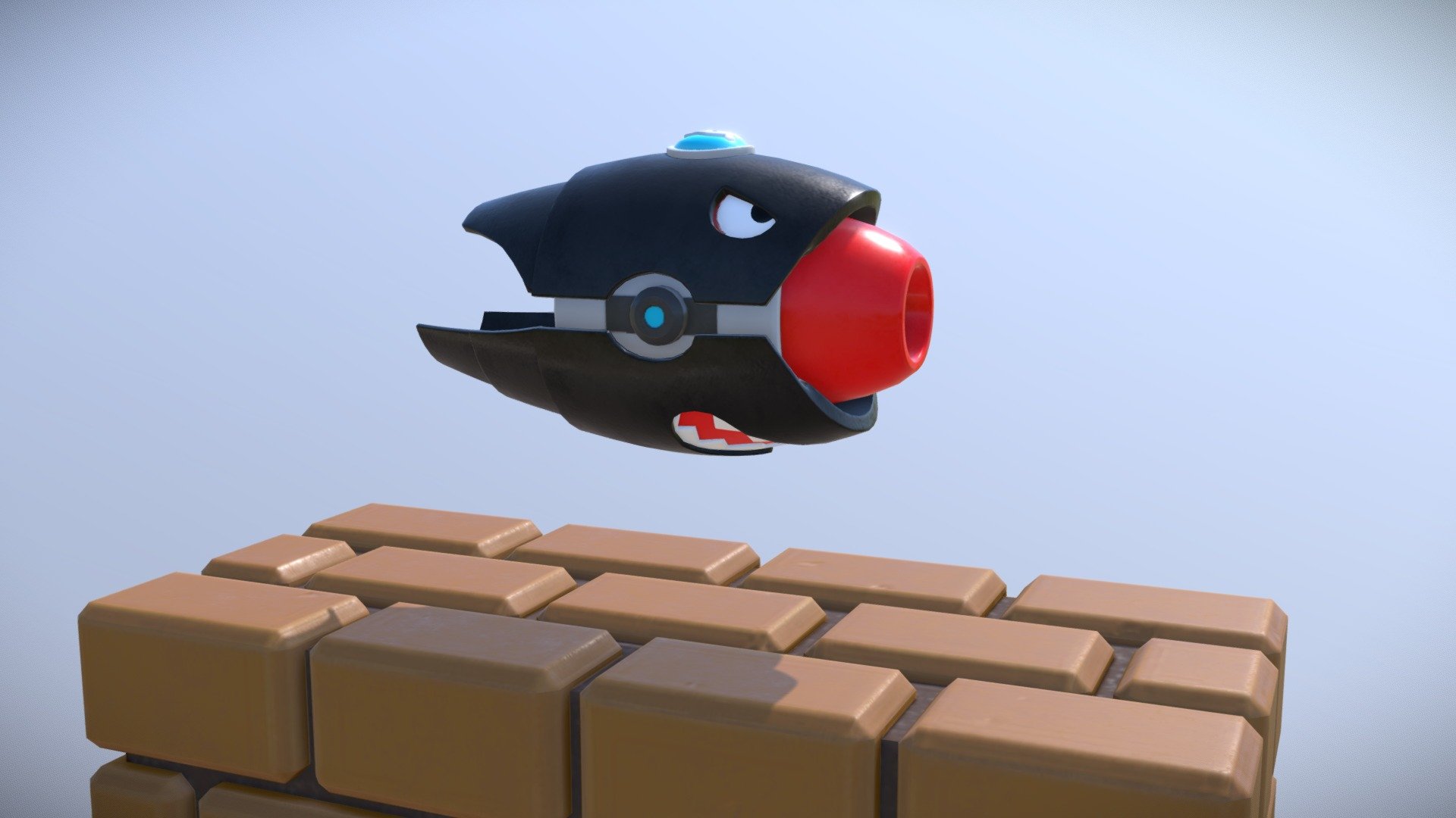 Bwahnzai Bill Gun - 3D model by nellyb [450a186] - Sketchfab