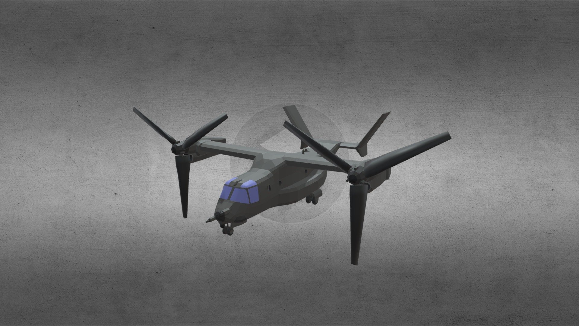 Low Poly V22 - 3D model by LowPolyCount (@EndangeredOXX) [450a213 ...