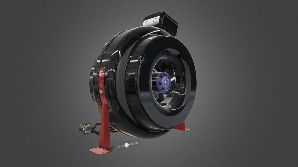 EC Motor Powered Fans - A 3D model collection by Black Orchid ...