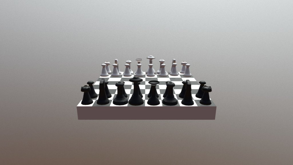 Chess Set - Download Free 3D model by AlbieNoname (@daddystone3068 ...