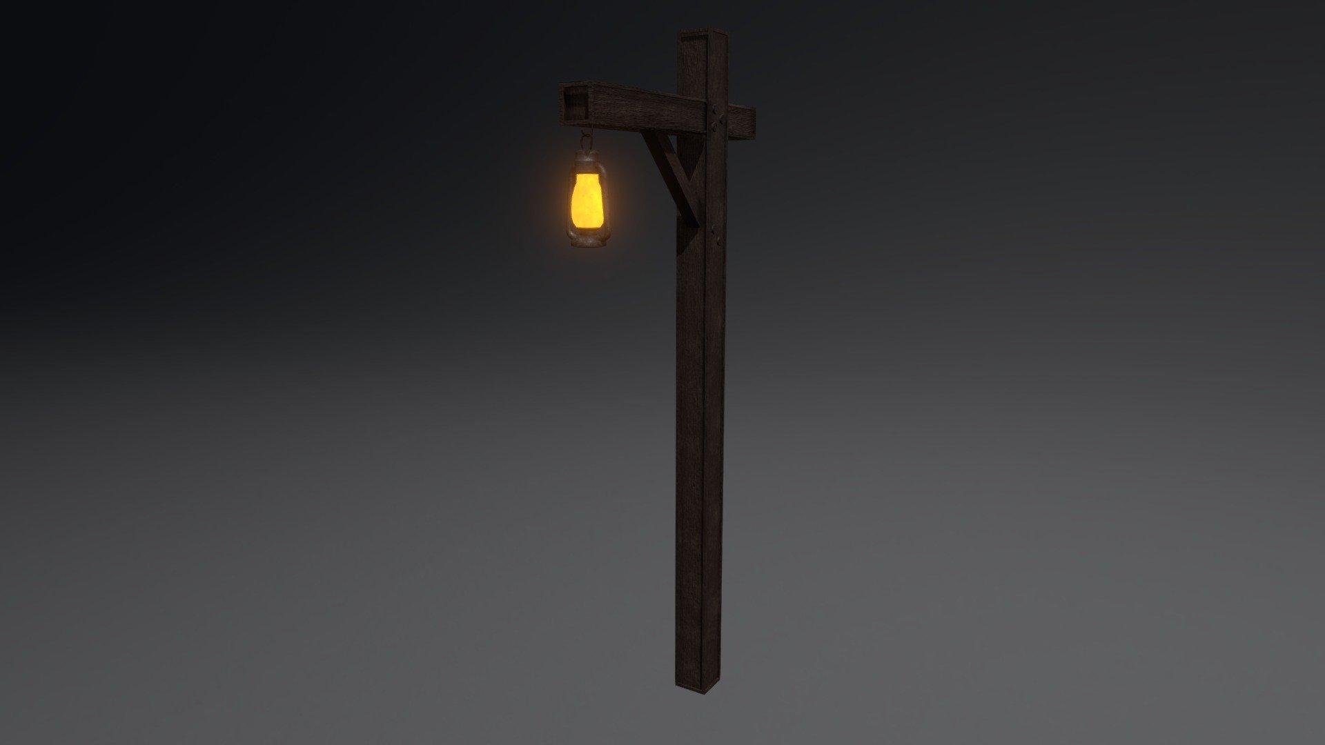 Lamp Post - 3D model by João Silveira (@JoaoSilveira) [450c6b4] - Sketchfab