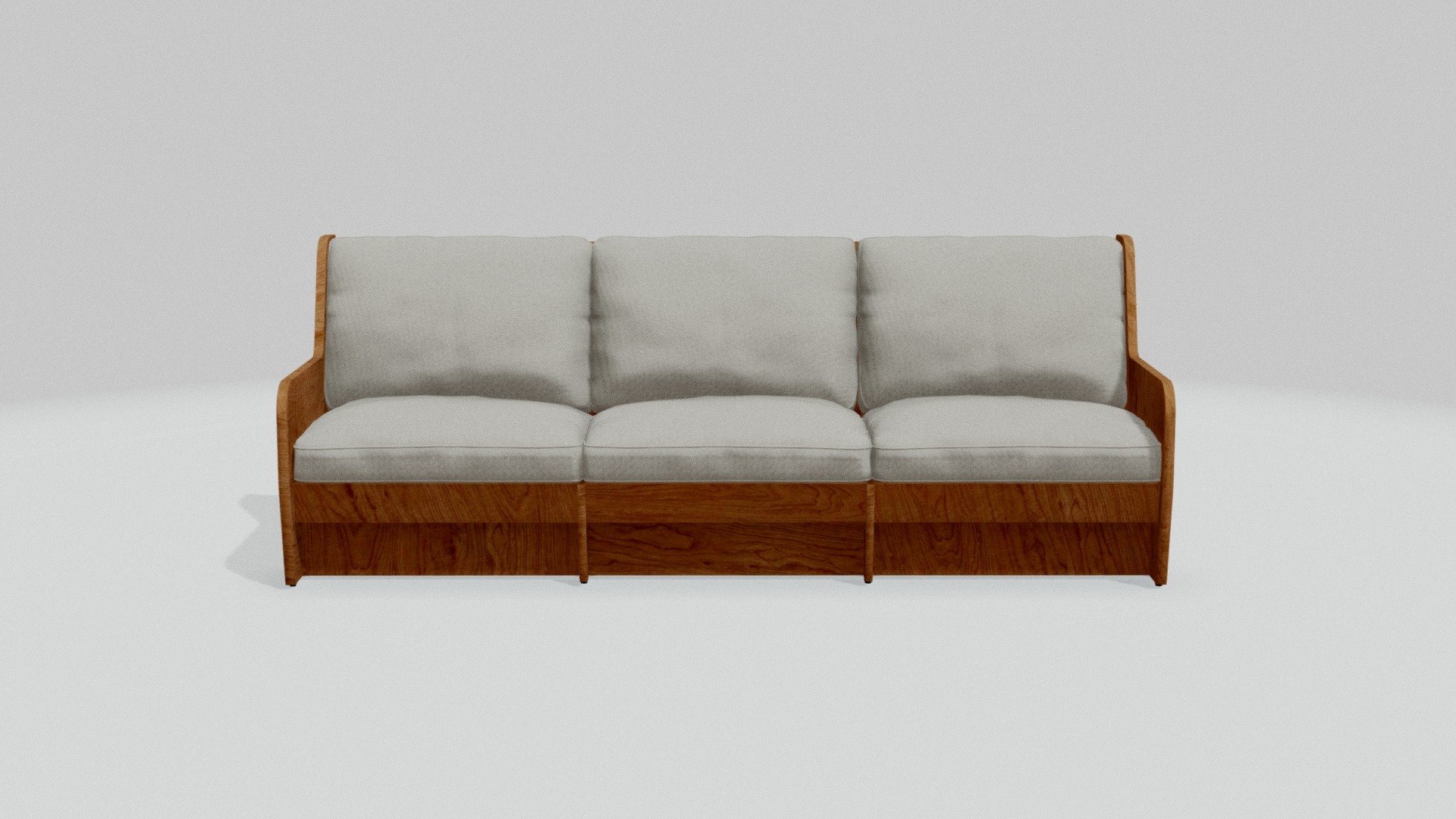Simple Couch 3 - 3D model by post-props [450d991] - Sketchfab
