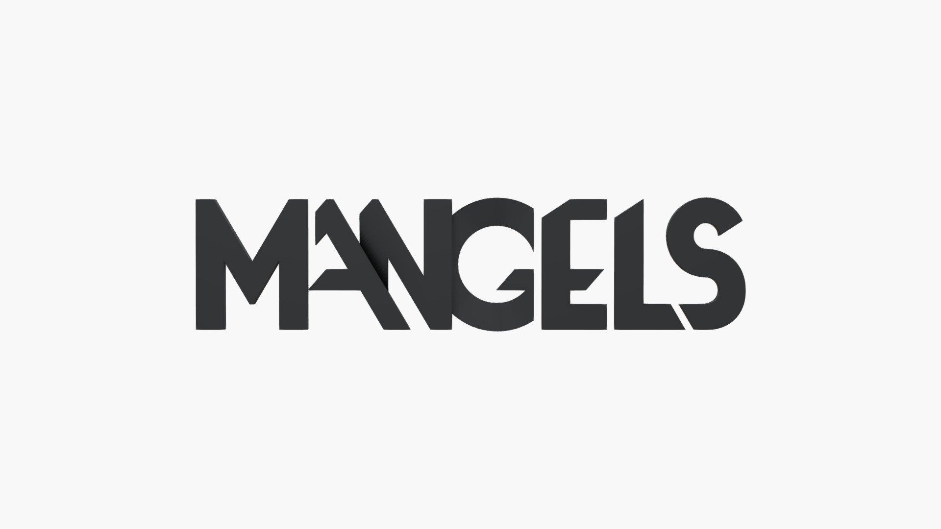 Logo Mangels 3d - 3D model by odillonpiassa [450f195] - Sketchfab