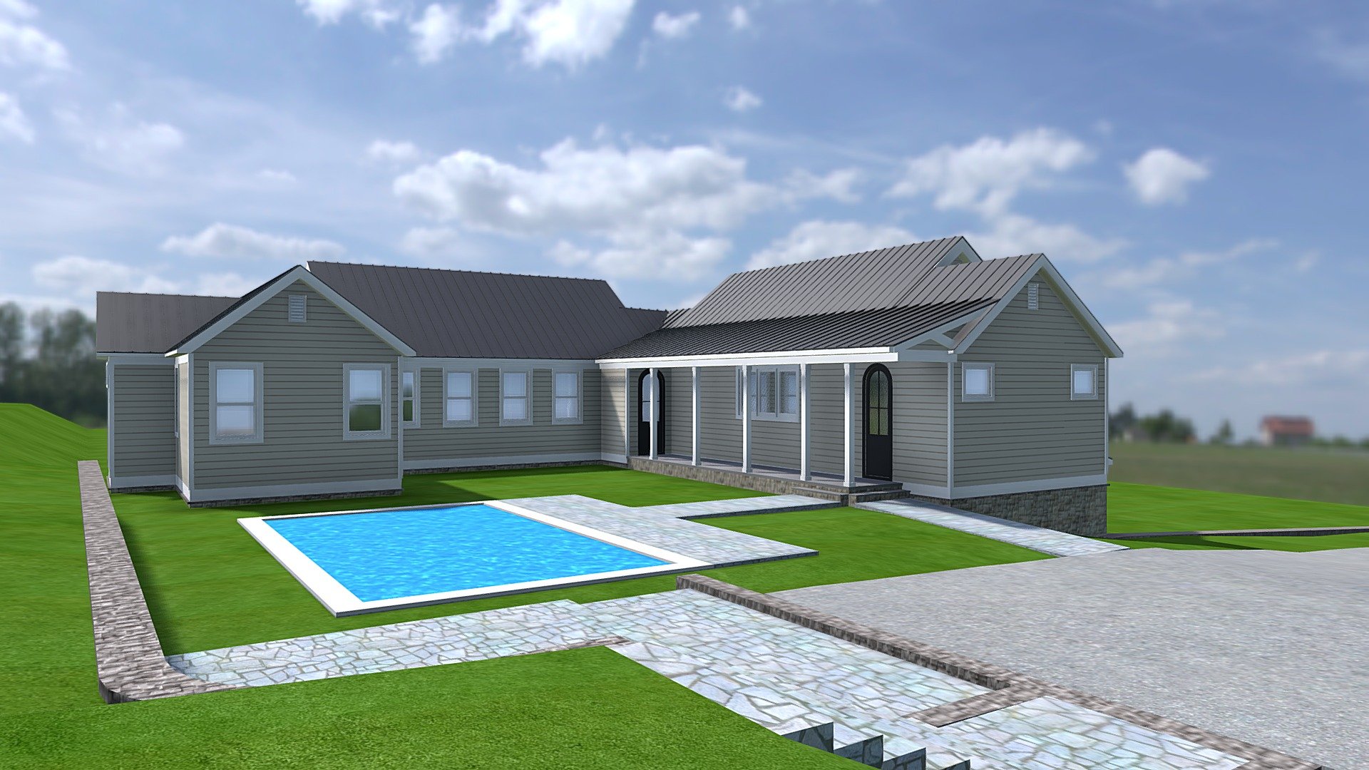 Kelly - 360 spin model of 3D house - 3D model by Render3DQuick [45105ec ...