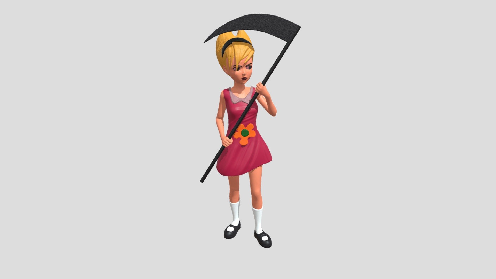 MANDY THE GRIM REAPER - 3D model by Josu3d [451152f] - Sketchfab