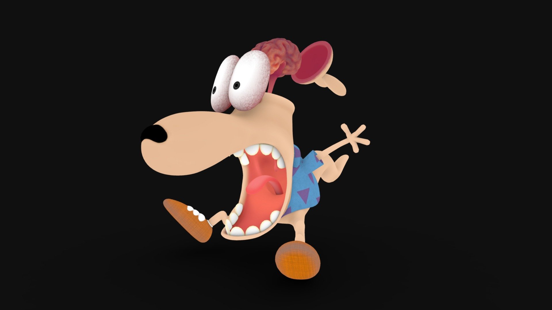 Rocko's Scary Life - 3D model by d4ku [45128f6] - Sketchfab