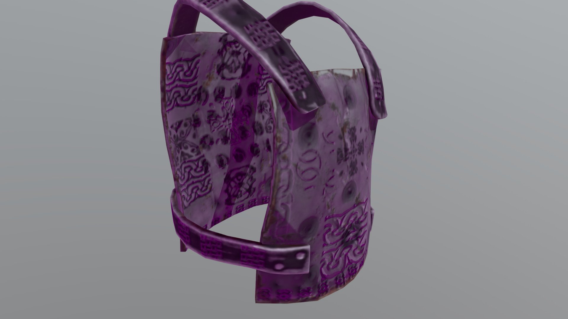 Armagedon Metal Chest Plate - 3D model by pss [4512ca8] - Sketchfab