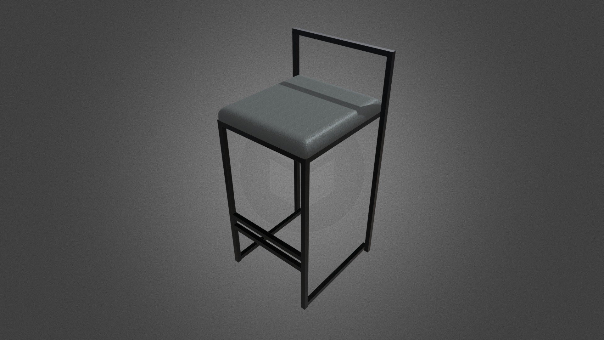 Bar Stool - Download Free 3D model by Dimension Dazzle (@Dimension ...