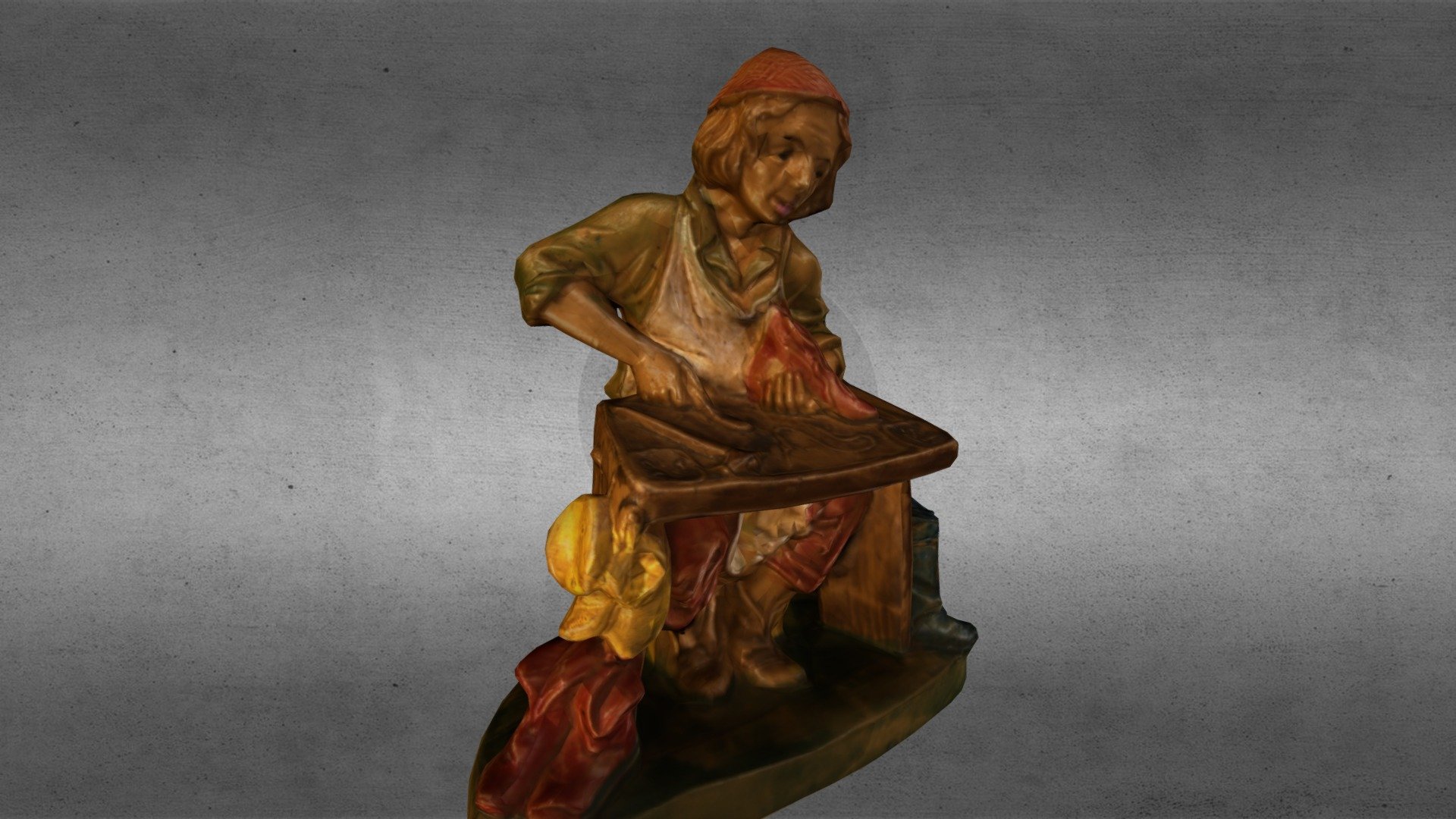 shoemaker - 3D model by 3DScan4You.de (@3dscan4you) [4513b4e] - Sketchfab