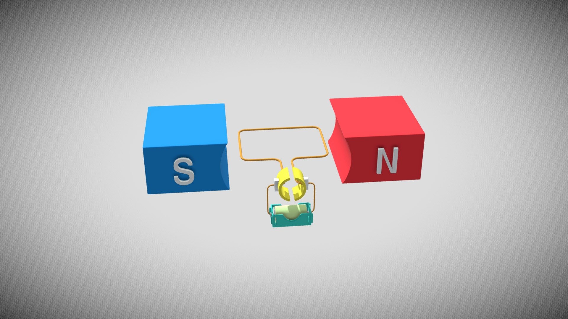 magnet battery - 3D model by yahoboy999 [4514f92] - Sketchfab