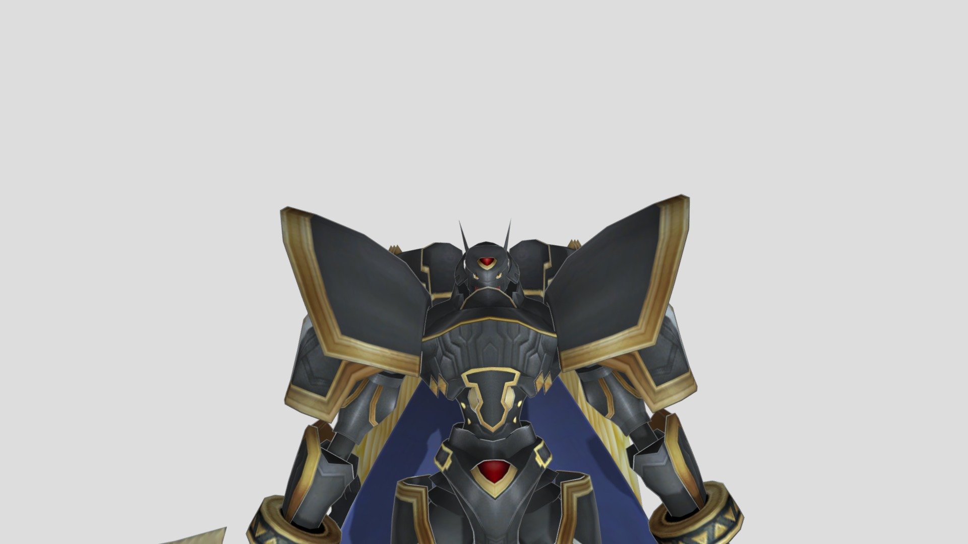 Digimon Story Cyber Sleuth Complet Alphamon - Download Free 3D model by ...