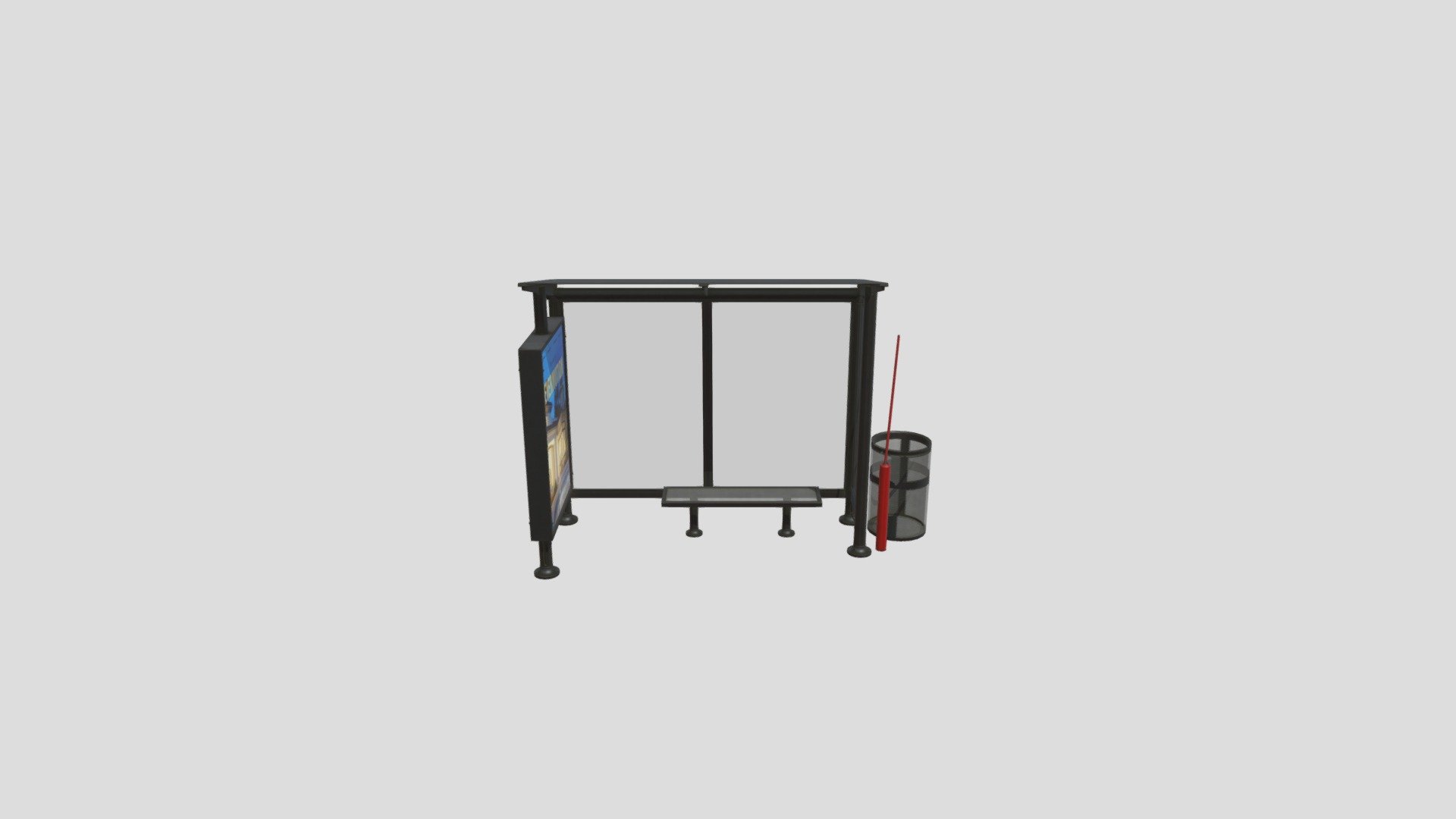 bus stop 86 AM24 - Buy Royalty Free 3D model by Evermotion [451823e ...