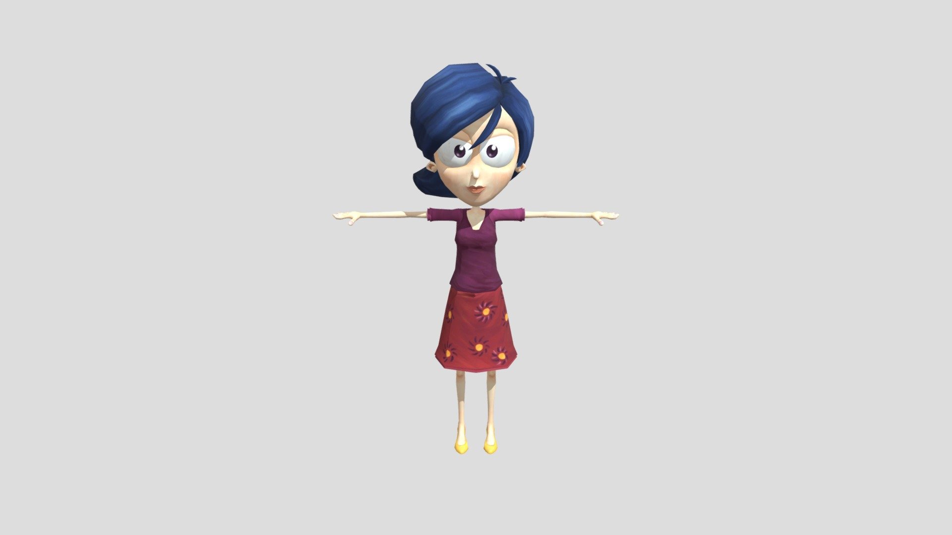 Mobile - Angelo Rules - Crazy Day - Mom - Download Free 3D model by ...