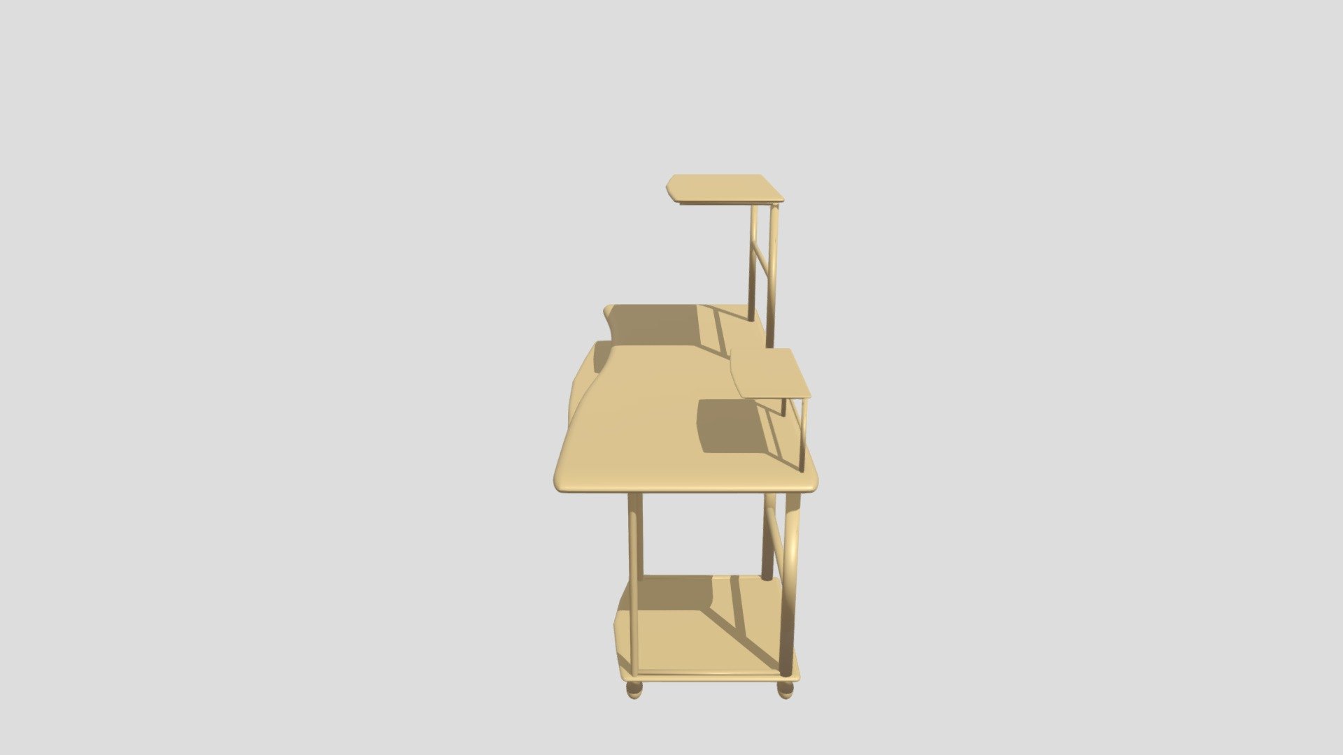bureau 3D - 3D model by ahmedouertani430 [4518ceb] - Sketchfab