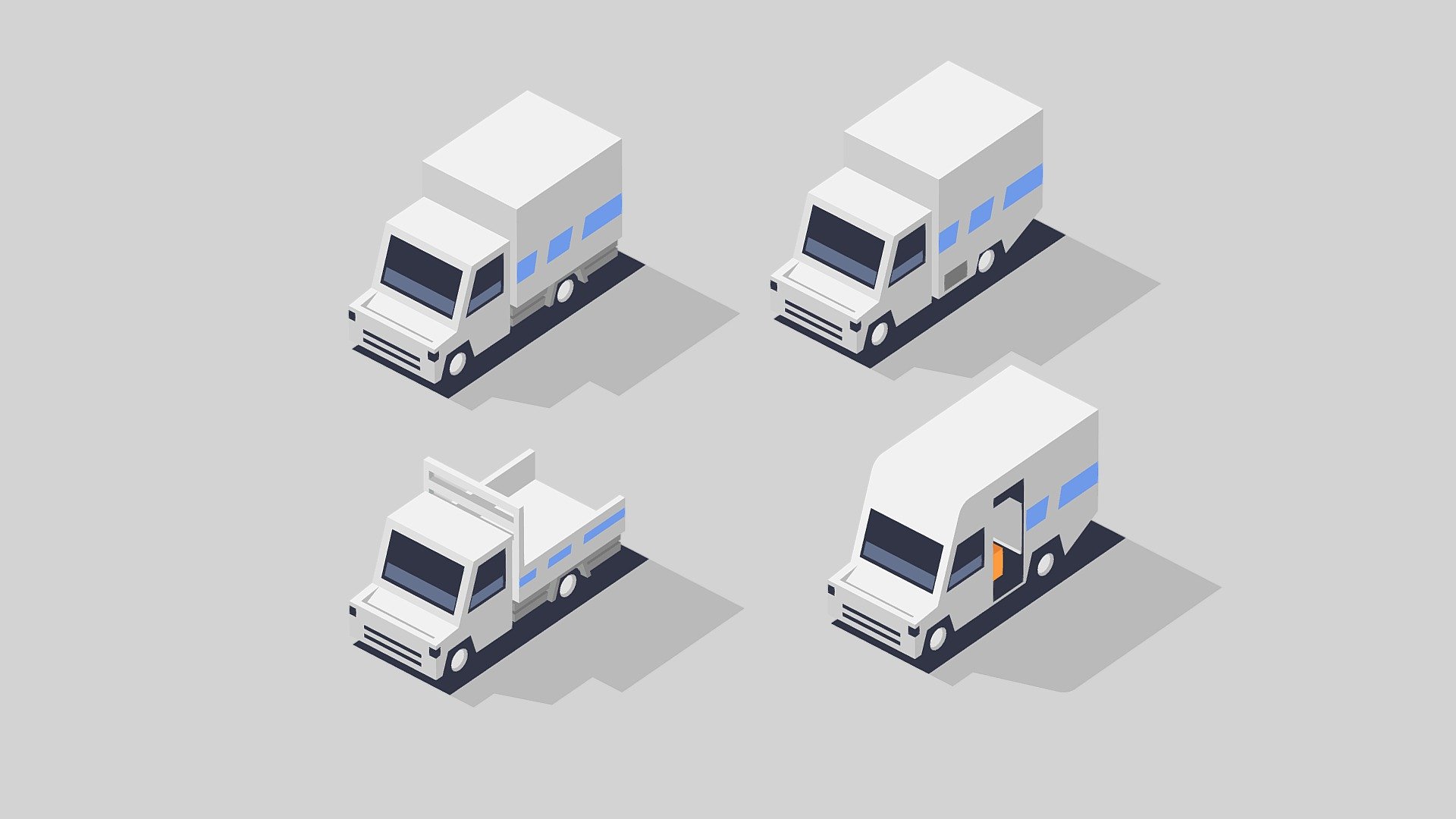 🚚 TRUCKS FICTION LOGISTICS COMPANY - 3D model by thcyrax (@thcyrax3D ...