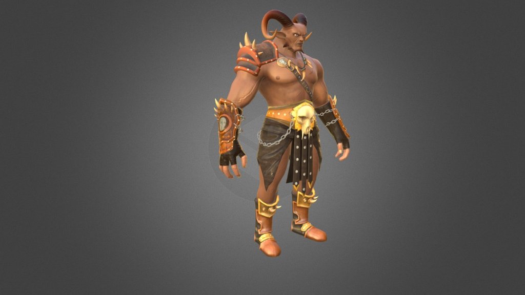 Warrior - 3D model by ha.thuc.huynh.1981 [4519d2a] - Sketchfab