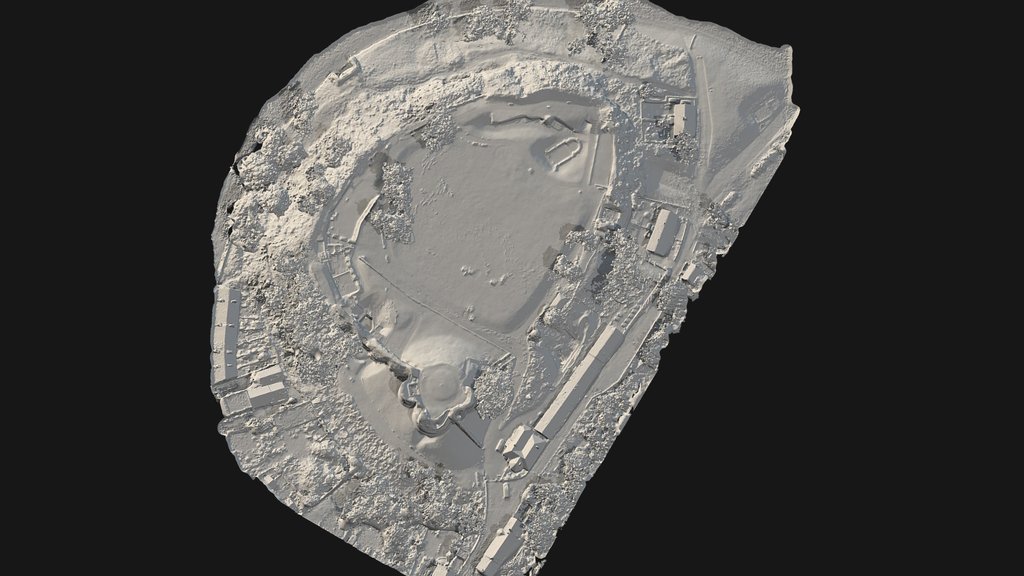 Pontefract Castle - A 3D model collection by DigVentures - Sketchfab