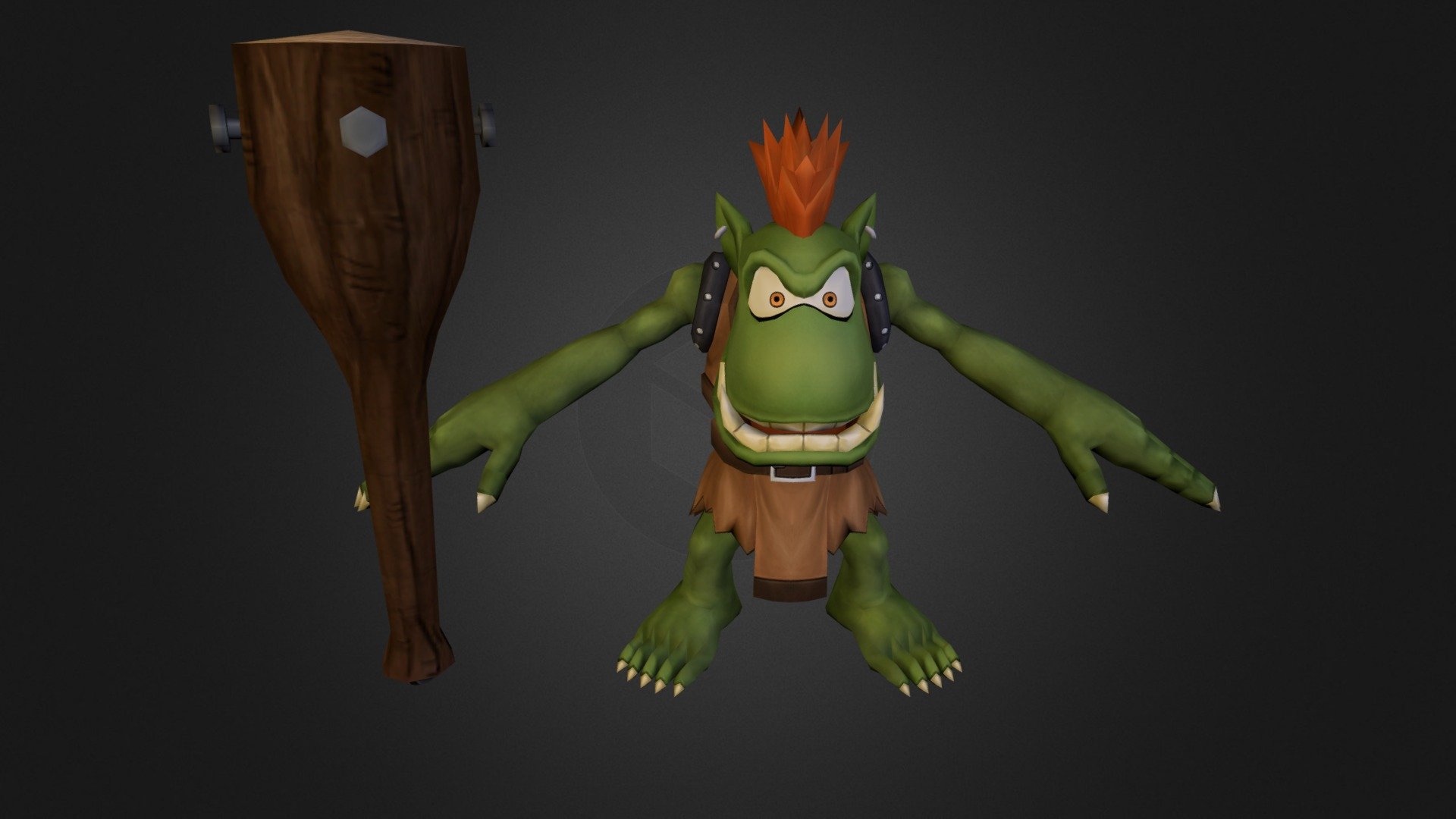PC Computer - Digimon Masters - Goblimon - 3D model by rogarmao ...