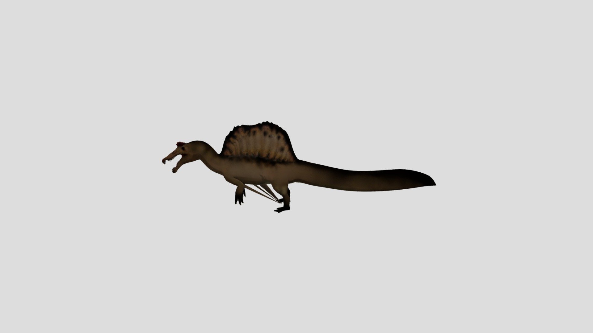 Pnso Spinosaur - Download Free 3D model by Nobilis the Palaeovespa ...
