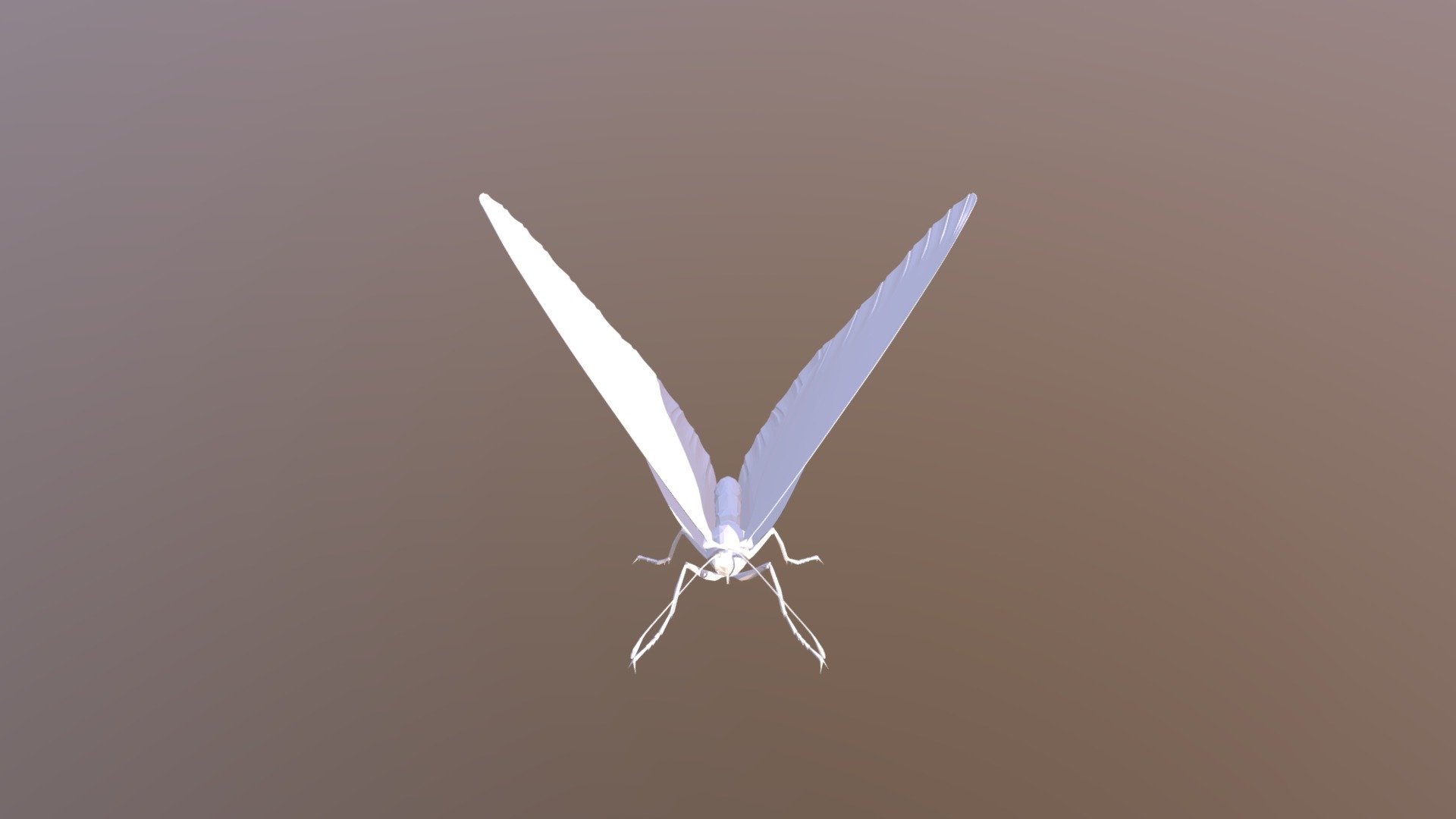 Batterfly Yellow - 3D model by Ddelvalb [451b164] - Sketchfab
