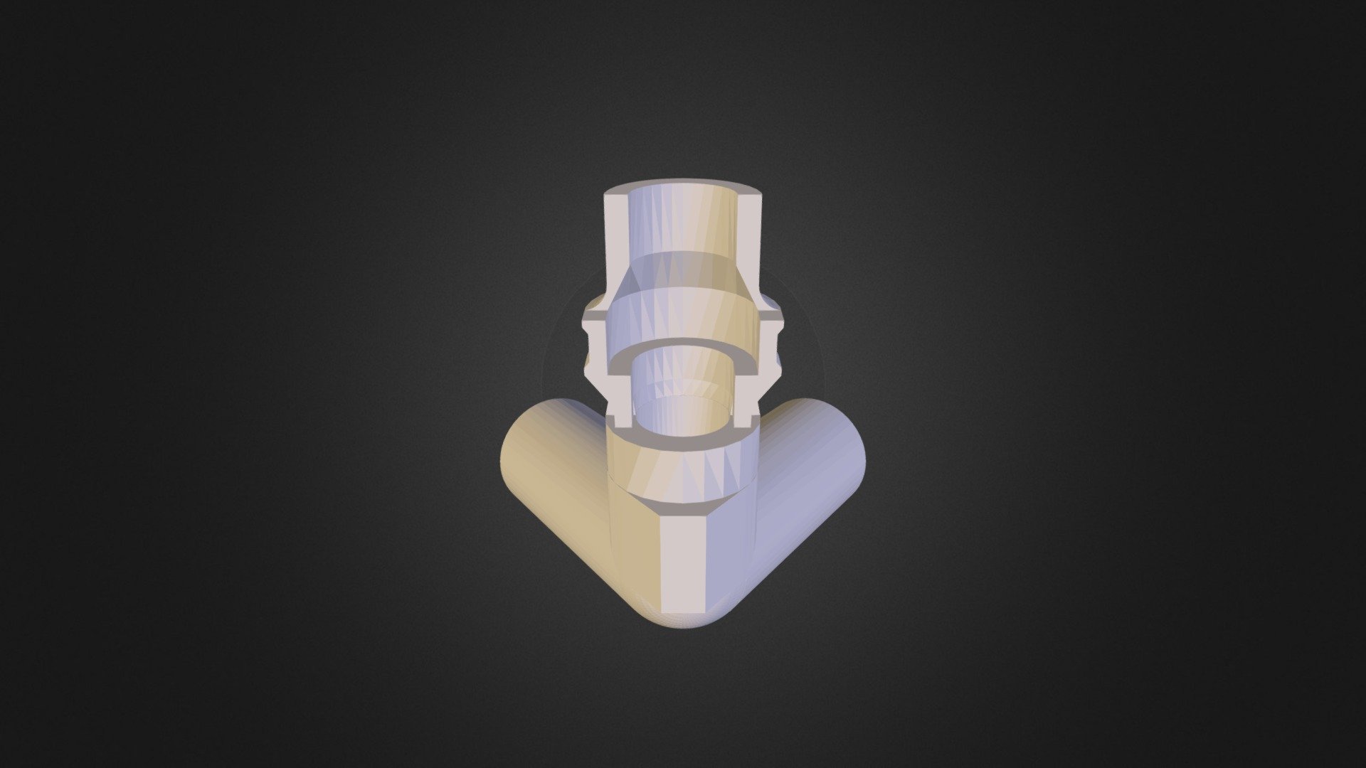 Filament spool holder (yawn) - with bearing - 3D model by 3dindustries ...