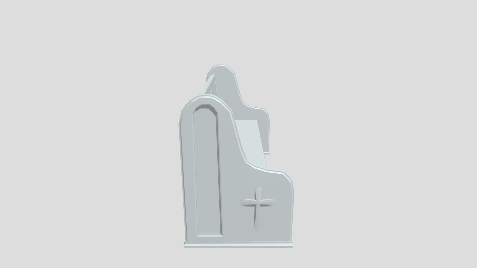 Church_bench - 3D model by debtiru [451ccb1] - Sketchfab