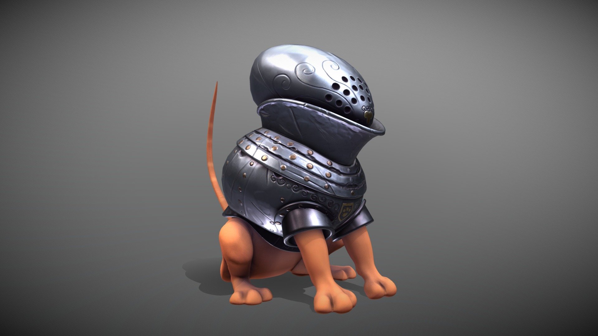 Armored cat - Download Free 3D model by Groccel [451dfa3] - Sketchfab