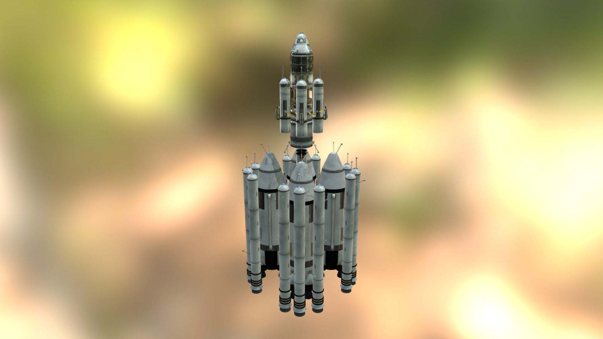 Kerbin System Fuel Converting Lander - 3D model by LyrikTech KSP ...