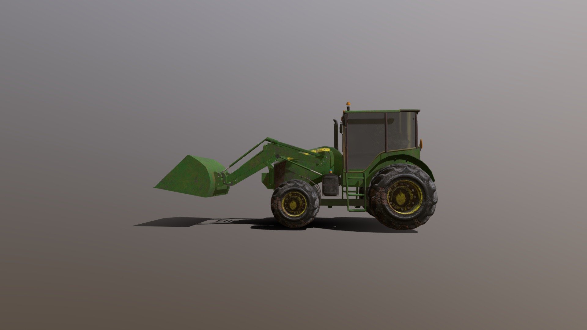 Tractor - 3D model by Connor_Christensen_Zedd [451e9d0] - Sketchfab