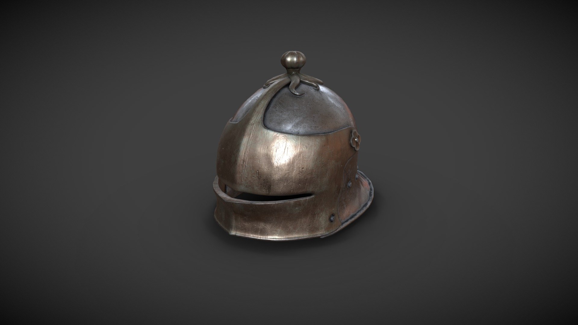 Sallet Helmet - 3D model by Patsssh (@patturner26) [451ea12] - Sketchfab