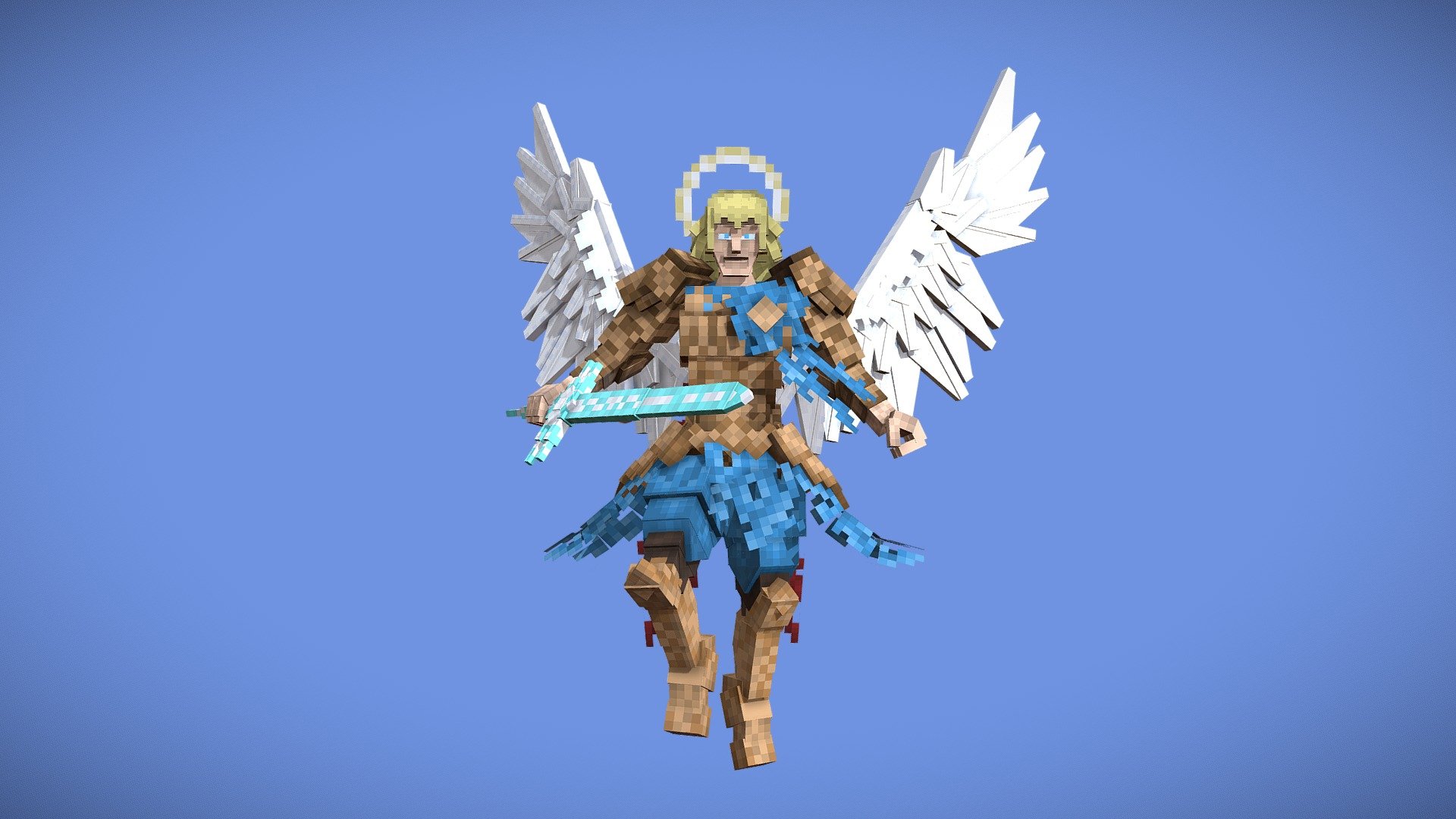 Archangel Michael - 3D model by IBARYSTA [451ea7b] - Sketchfab