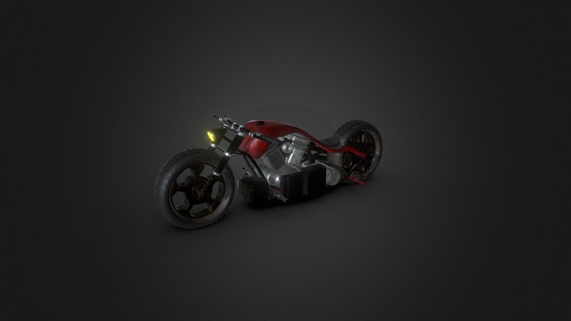 Texture a Harley-Davidson in Substance Painter - 3D model by ...