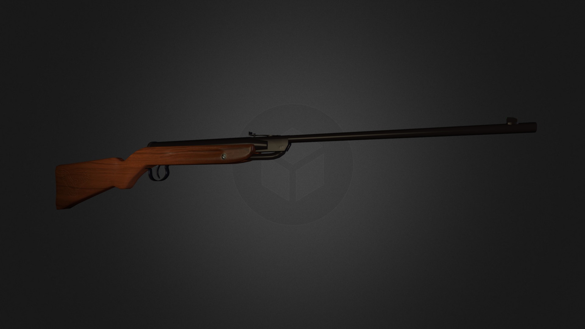 Air Rifle - 3D model by theebird [45202d2] - Sketchfab