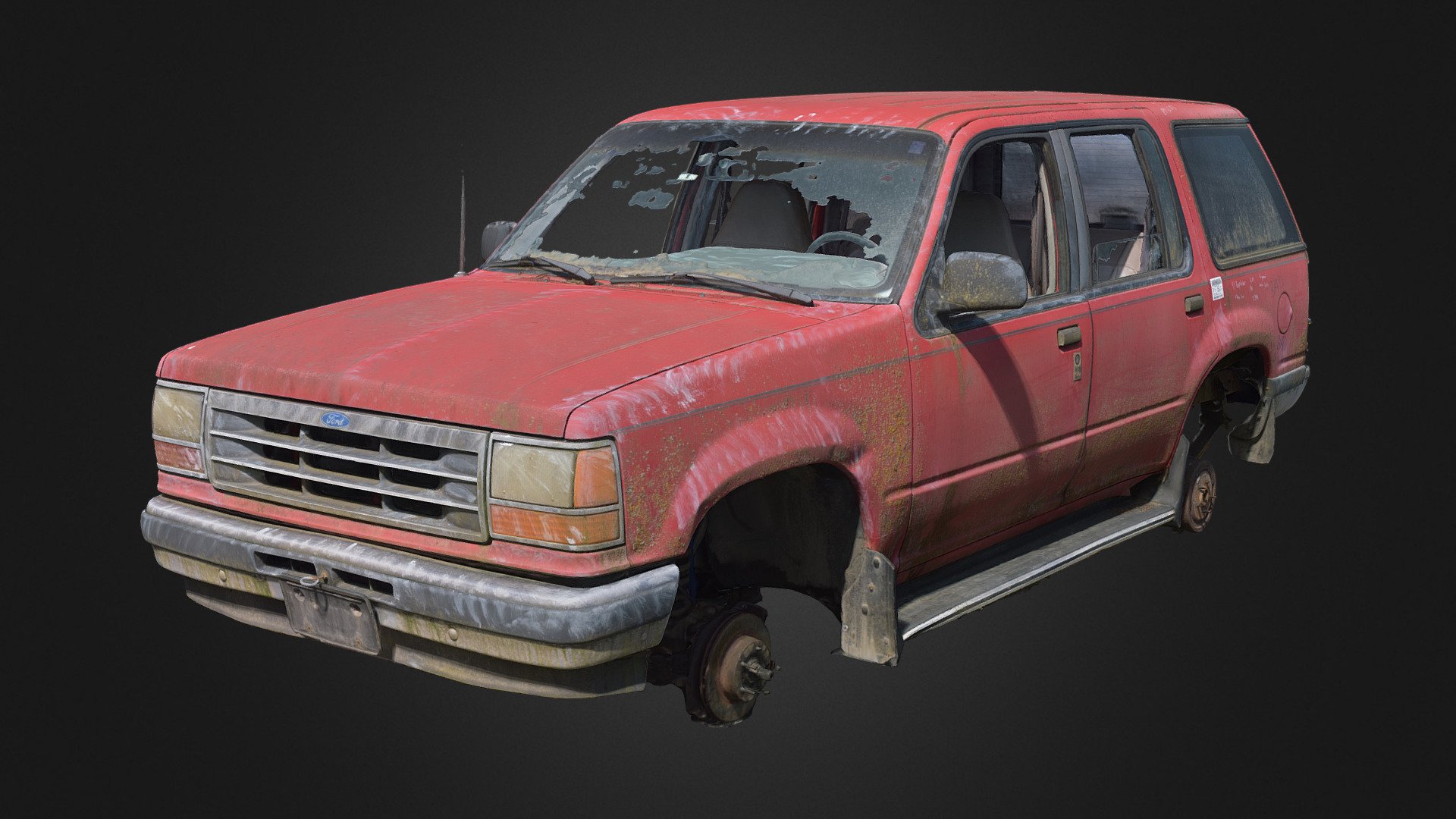 1991-1994 Explorer [Scan] - 3D model by Rush_Freak [4521dfe] - Sketchfab