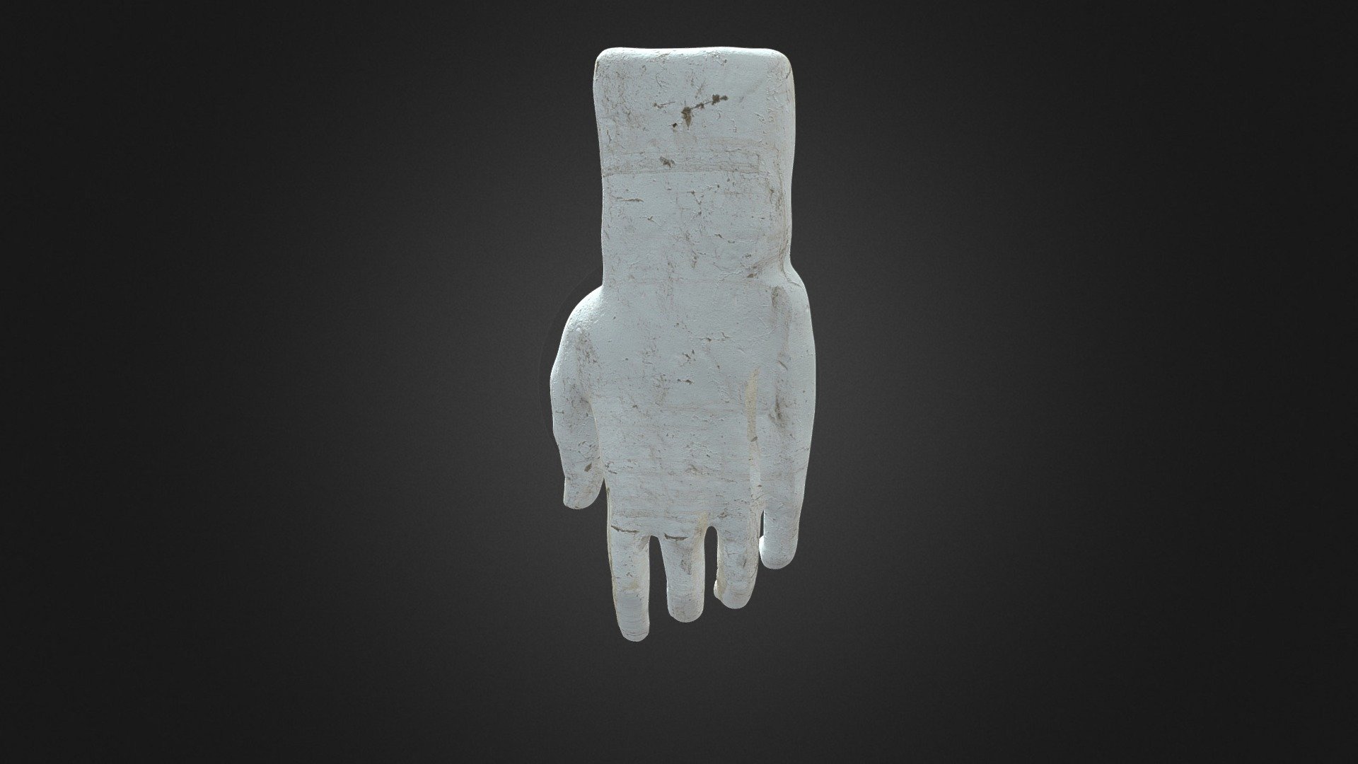 A relaxed hand Stained Clay Wall - 3D model by r23 [4522373] - Sketchfab