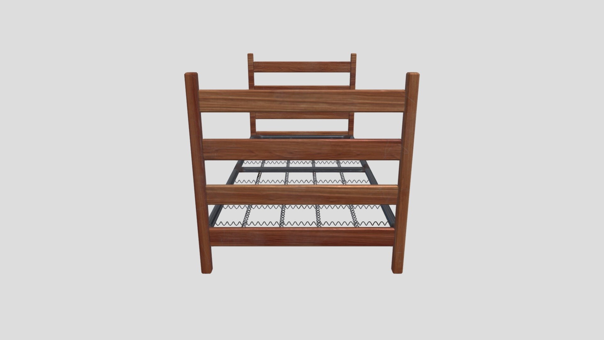 bed frame - 3D model by cabbageislettuce [452365c] - Sketchfab