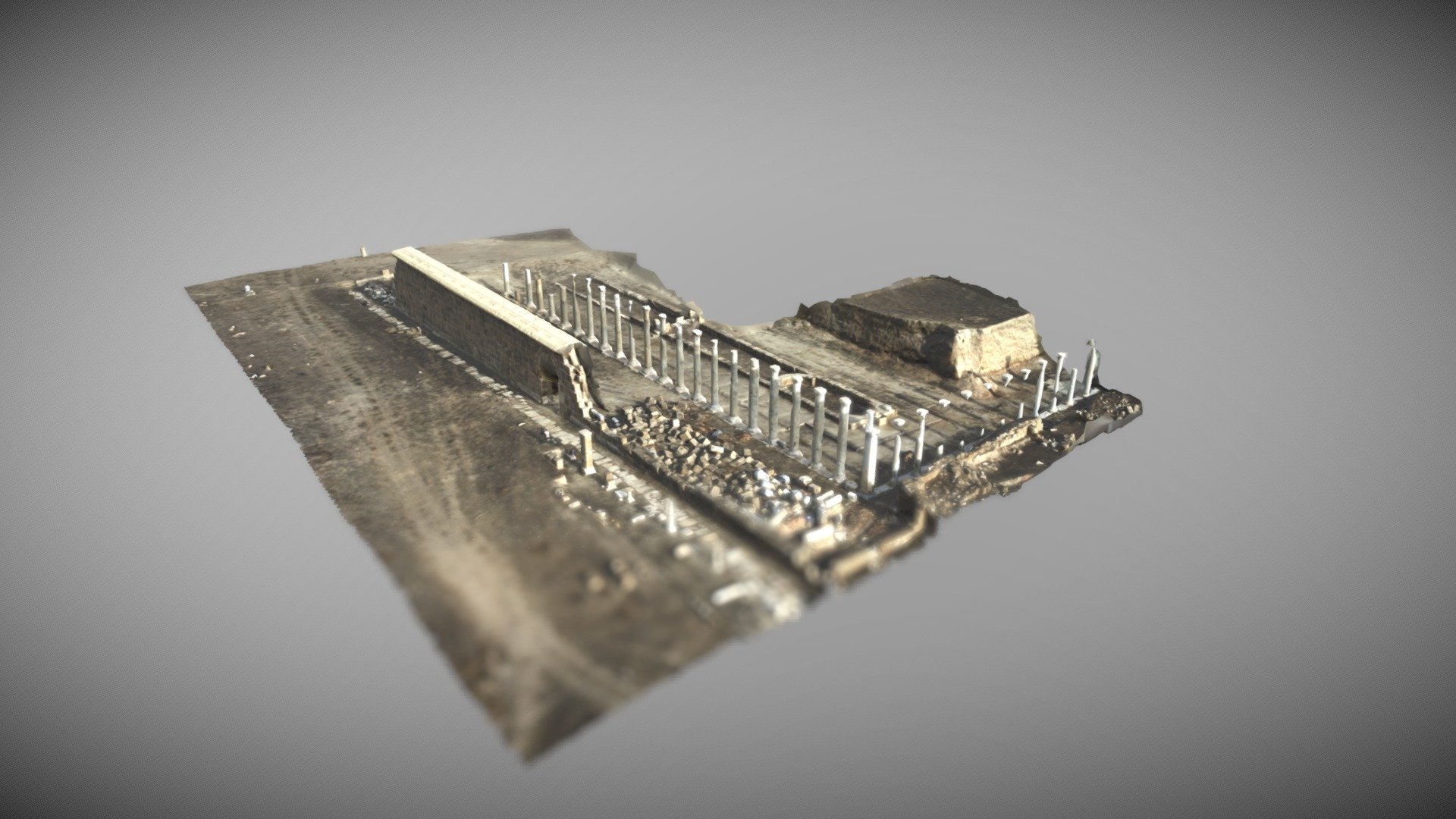 Propylene, Laodikeia (Denizli - Turkey) - Download Free 3D model by 3BATS [4523bcd] - Sketchfab