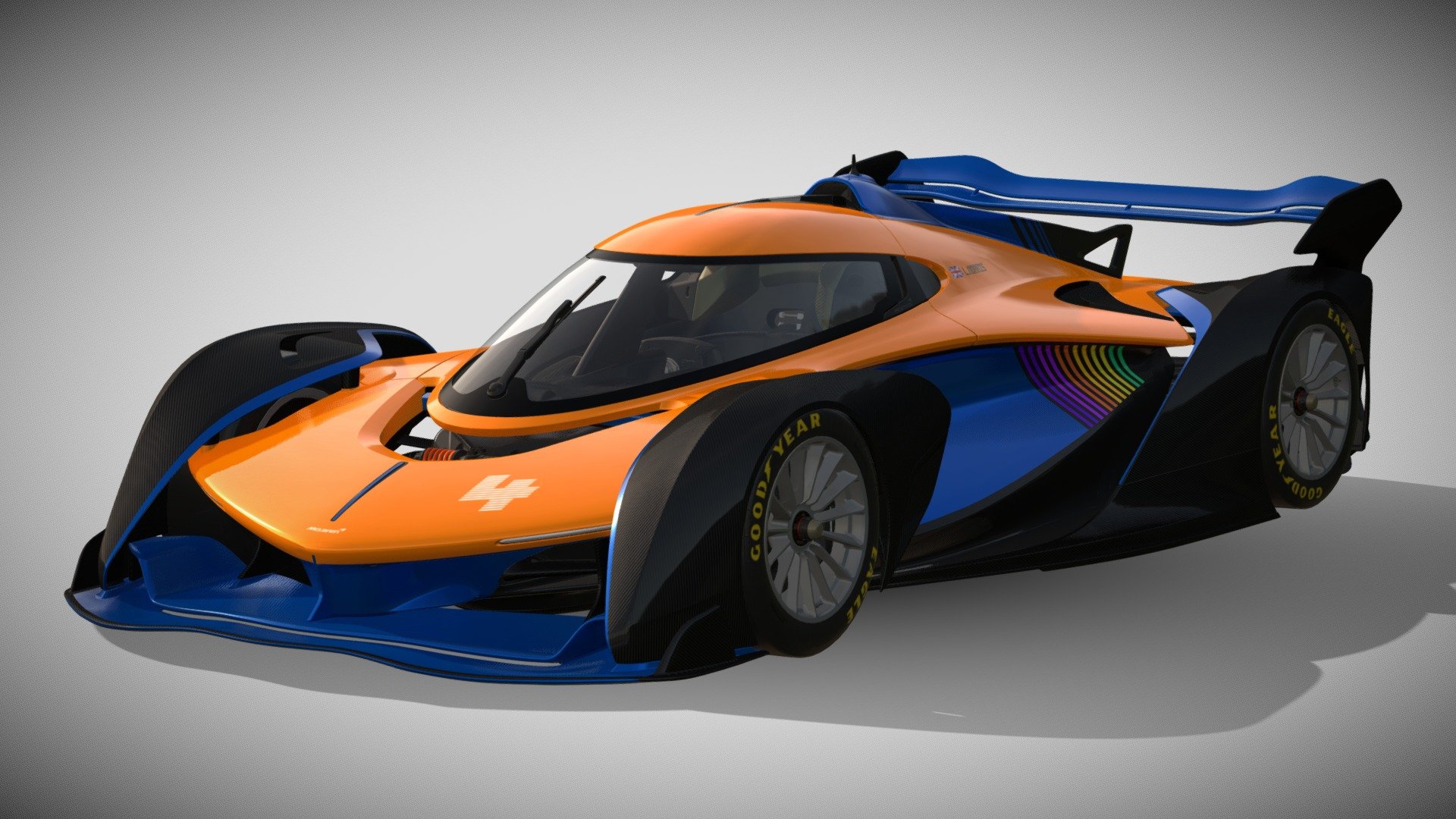 2023 McLaren Solus GT - Download Free 3D model by Ddiaz Design (@ddiaz-design) [452421d] - Sketchfab